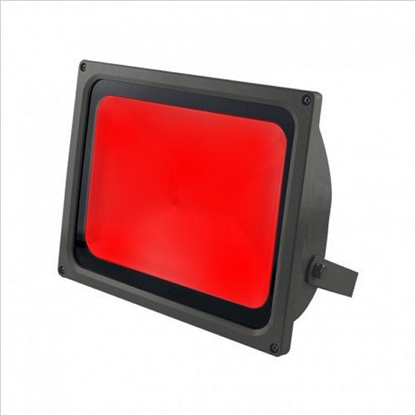 Projecteur led 200W Rouge professionnel | Projecteur led pro industriel